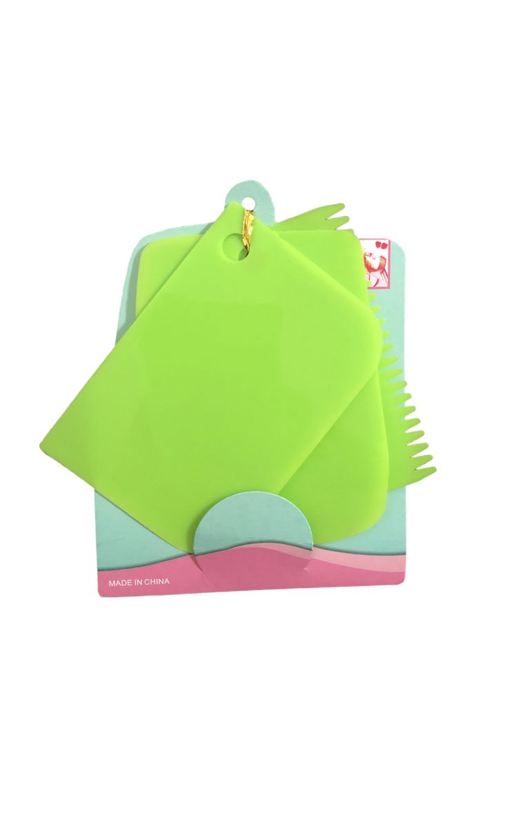 Decorator Pasteles - Baking Cream/Icing Scraper - 3 Piece- Green | Shop ...