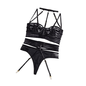 Love's Embrace Black Sexy Lingerie Set | Shop Today. Get it Tomorrow ...