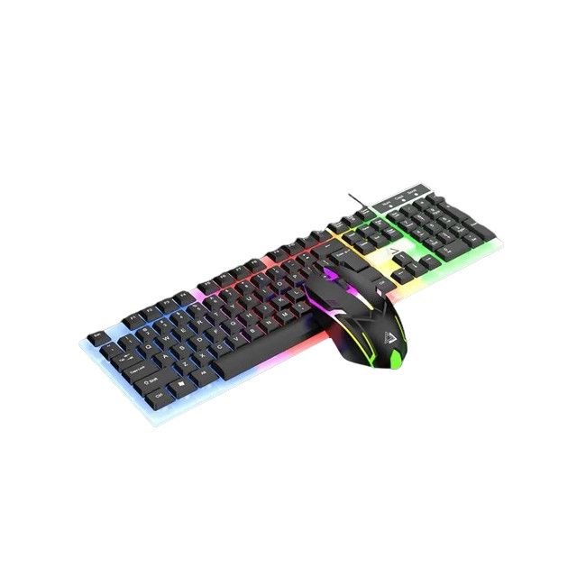 LED Backlit wired Gaming Keyboard and mouse combo | Shop Today. Get it ...
