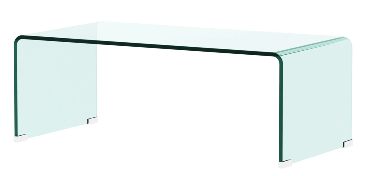 Modern Tempered Glass Coffee Table - 100cm | Shop Today. Get it ...