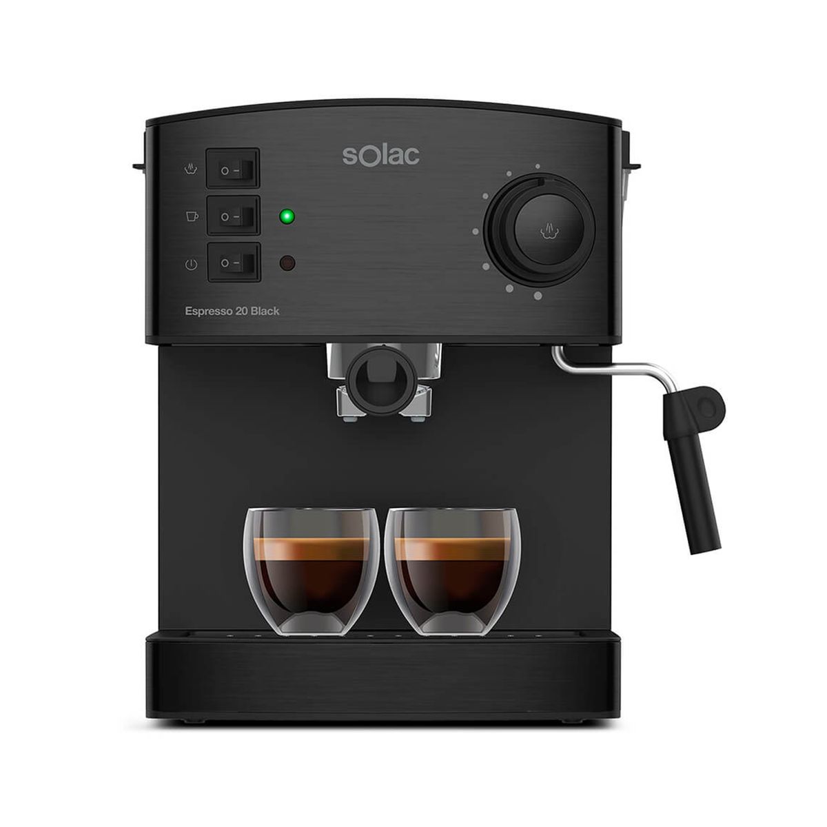Solac Coffee Maker Espresso Black 20Bar 850W "CE4482" | Shop Today. Get ...