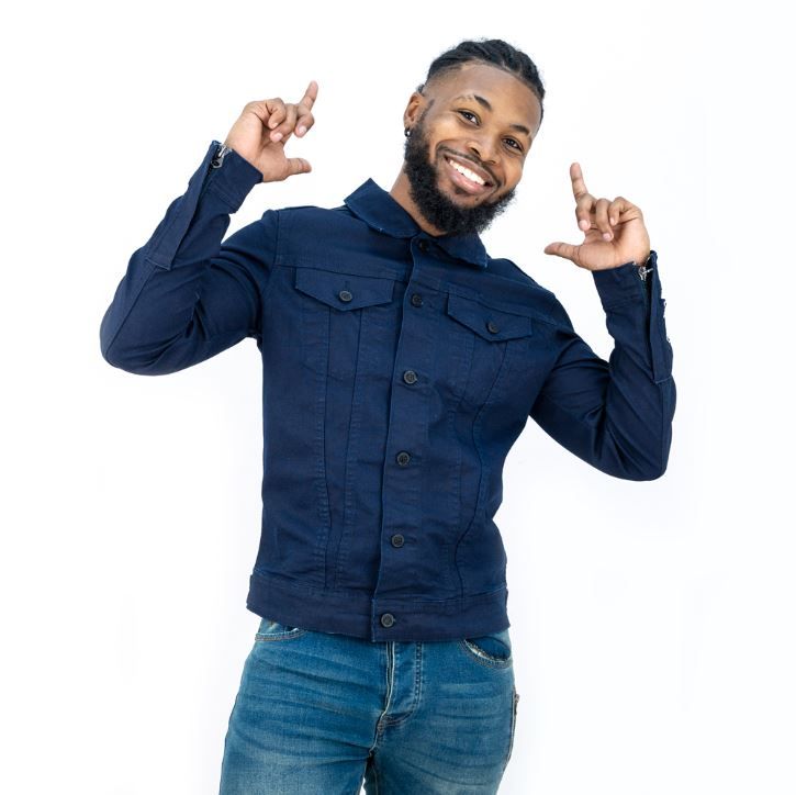 CUTTY Wade Waxed Mens Navy Jacket | Shop Today. Get it Tomorrow ...