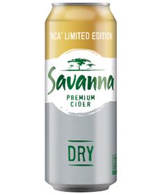 Savanna Dry 12 x 500ml Can | Shop Today. Get it Tomorrow! | takealot.com