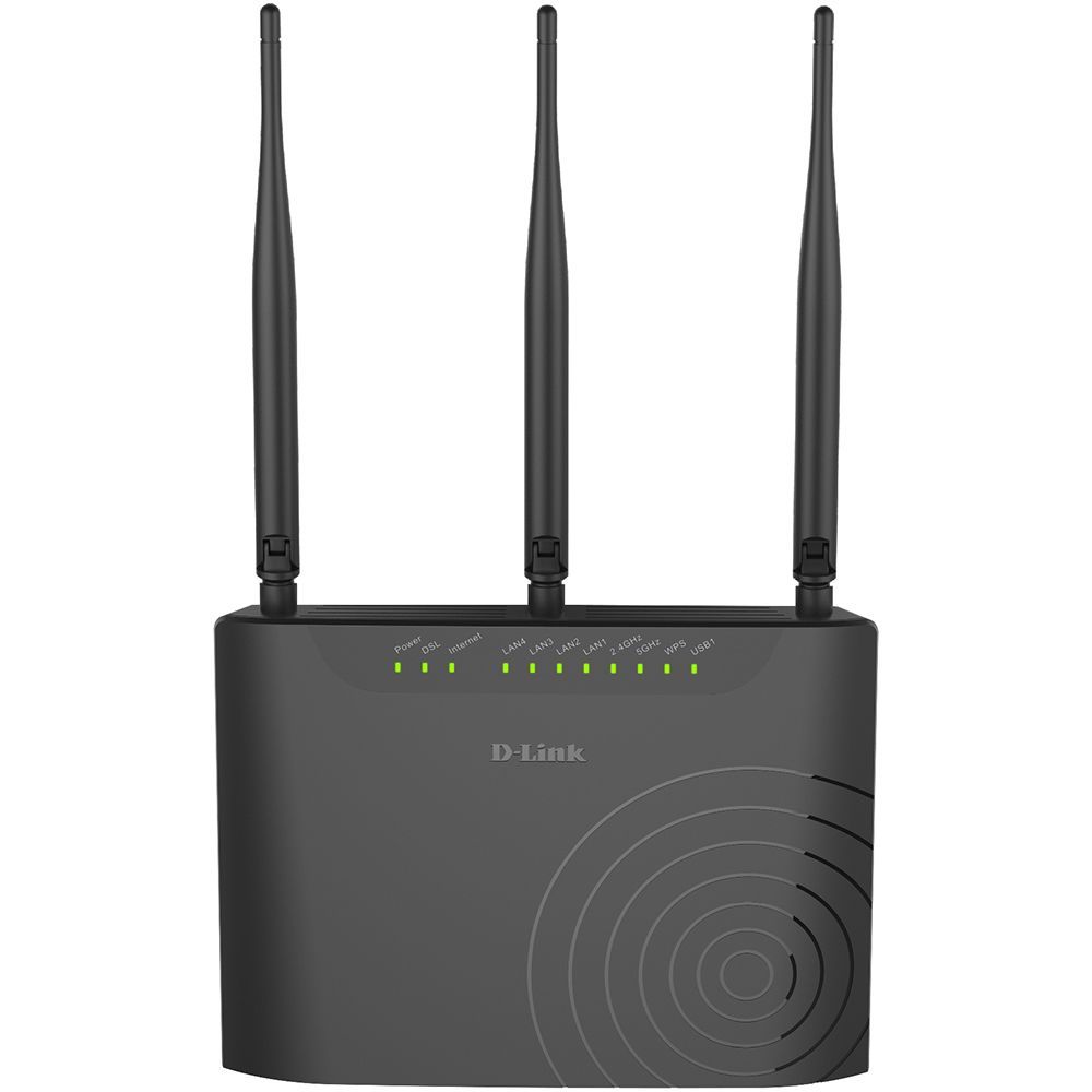 D-Link Dual Band Wireless AC750 ADSL2+/VDSL2 Modem Router | Shop Today ...