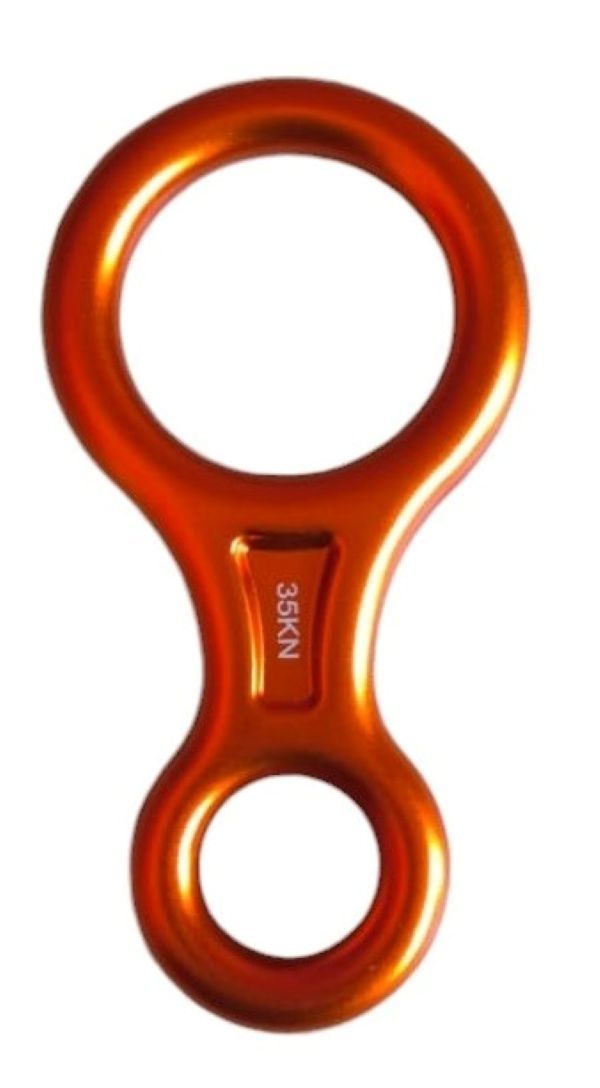 Climbing Rescue Figure 8 Descender Rappelling Gear Belay Device ...