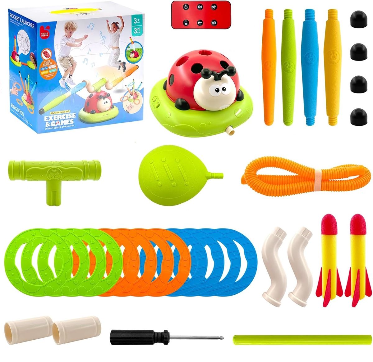 4 in 1 Multifunctional Kids Jumping & Activity Exercising Toy with ...