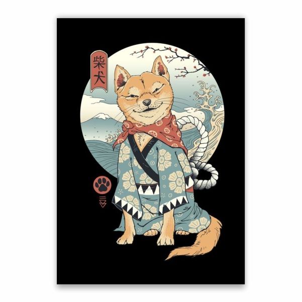 Japanese Dog Poster - A1 | Shop Today. Get it Tomorrow! | takealot.com