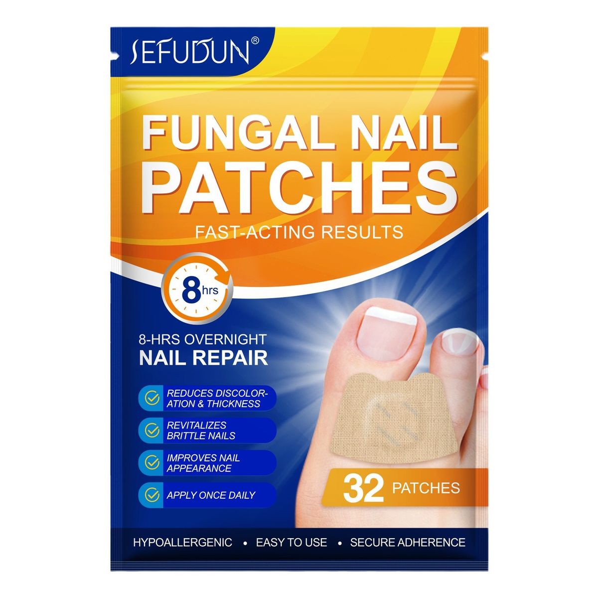 Fungal Nail Patches-Nail Repair-Fast Acting Results - 32 Patches | Shop ...