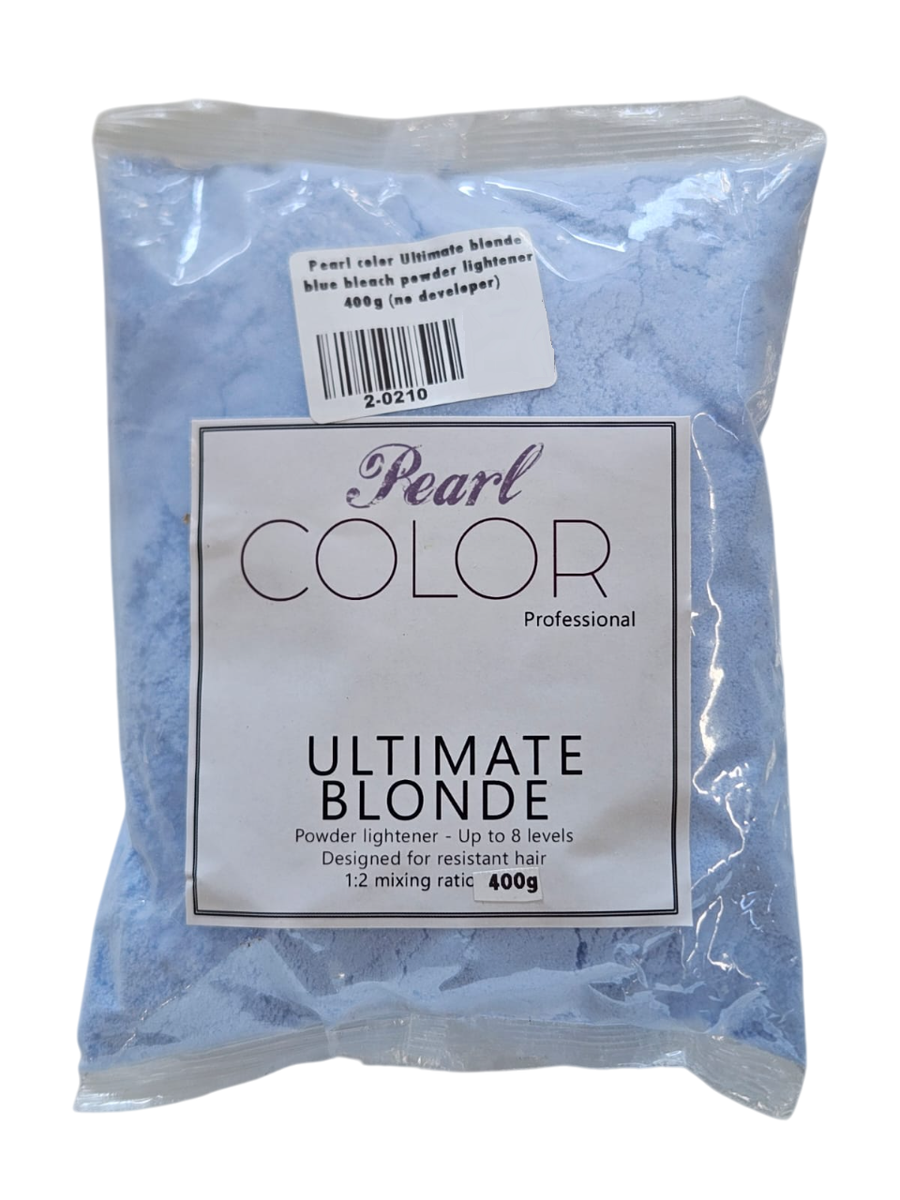 Pearl Colour Ultimate Blonde Blue Bleach Powder Lightener 400g | Shop ...