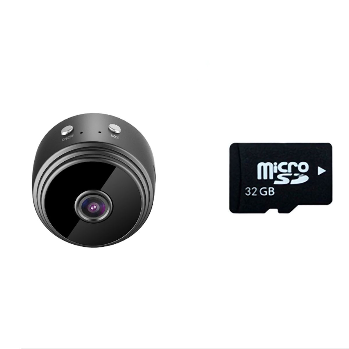 High Quality Mini Rechargeable, Magnetic Spy Camera AND 32G SD Card ...