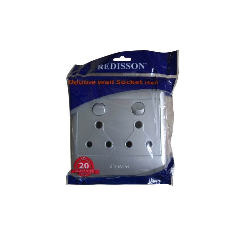 Redisson Double Wall Socket - Silver | Shop Today. Get it Tomorrow ...
