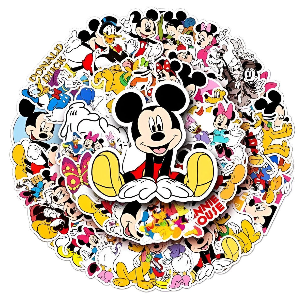 50pcs Mickey Mouse Disney sticker set | Shop Today. Get it Tomorrow ...