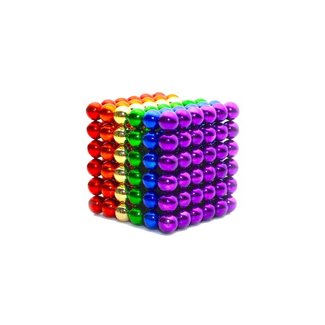 Multicolour Magnetic Balls - 216 Pieces - Rainbow | Shop Today. Get it ...