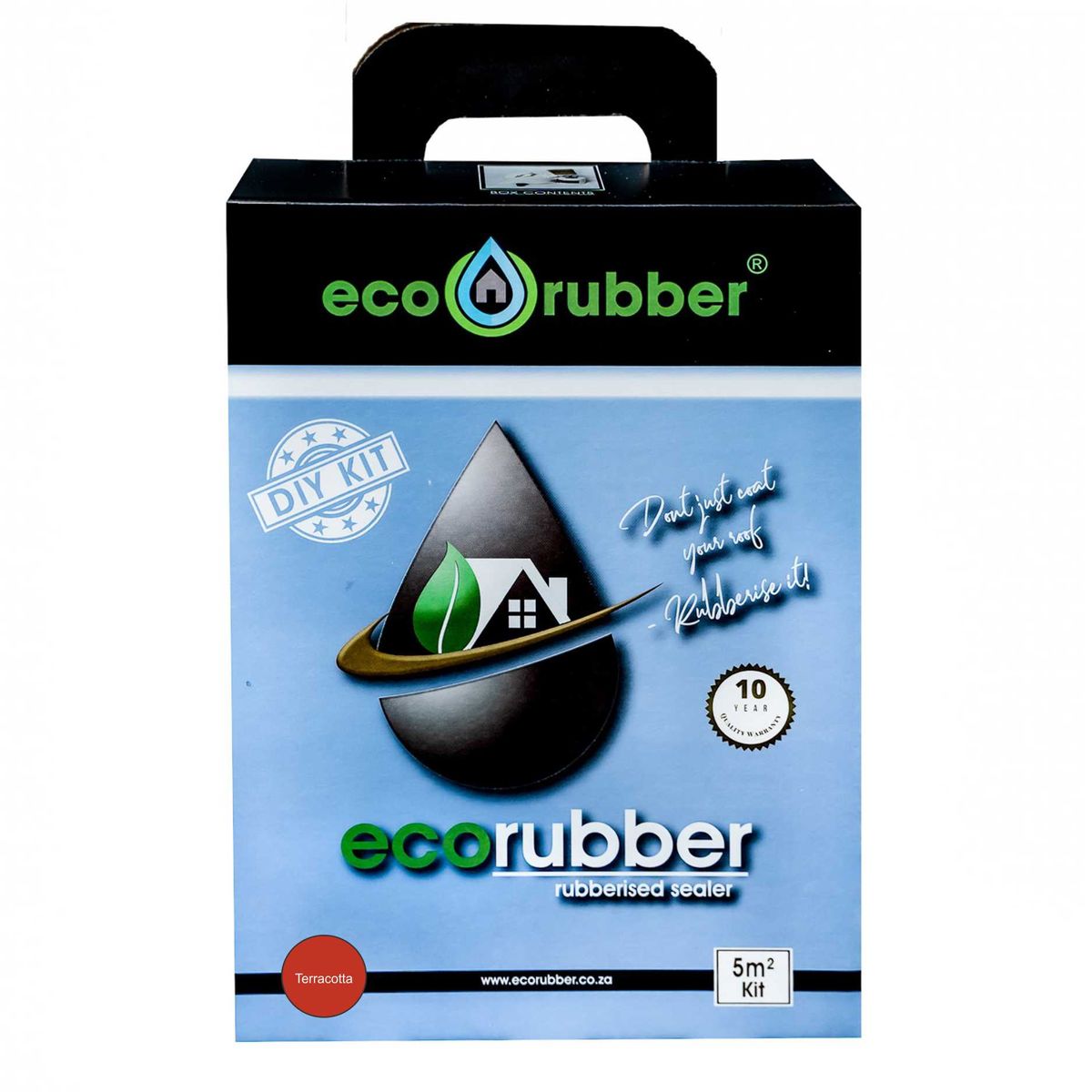 Eco Rubber DIY Waterproofing Kit 5m2kg - Terracotta | Shop Today. Get ...
