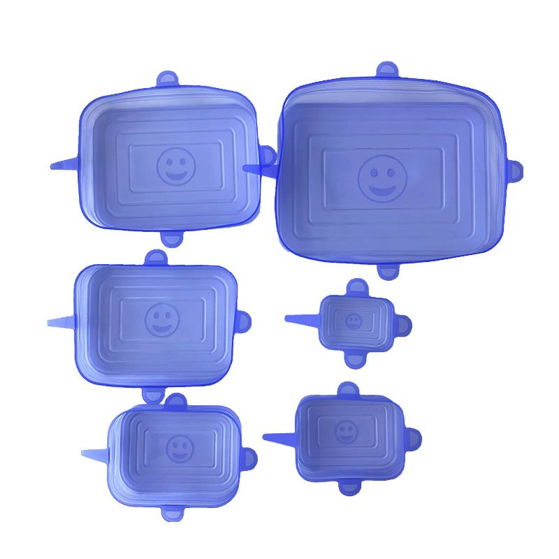 6 Piece Stretchable Multi-Purpose Silicone Lid Covers | Shop Today. Get ...