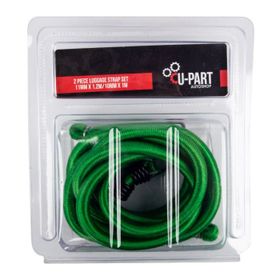 U-Part - Luggage Strap Set 11mm 1.2M/10mm 1M 2Piece | Shop Today. Get ...