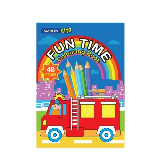Marlin Kids - Fun Time Colouring Books 48 Page | Shop Today. Get it ...