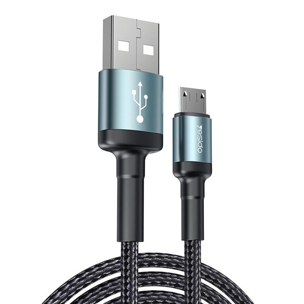 Yesido 2.4A 2m Charging Cable for Micro Devices USB to Micro CA75 ...
