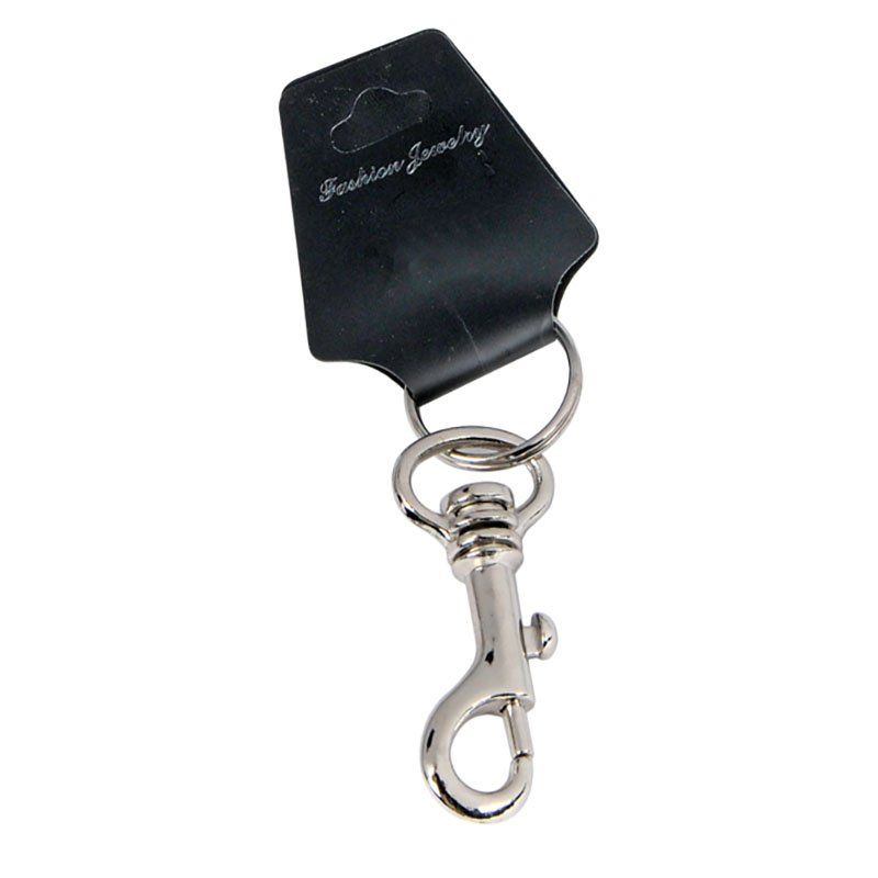 Keychain - Snap Hook Swivel Clip - Stainless Steel - Silver - 20 Pack ...
