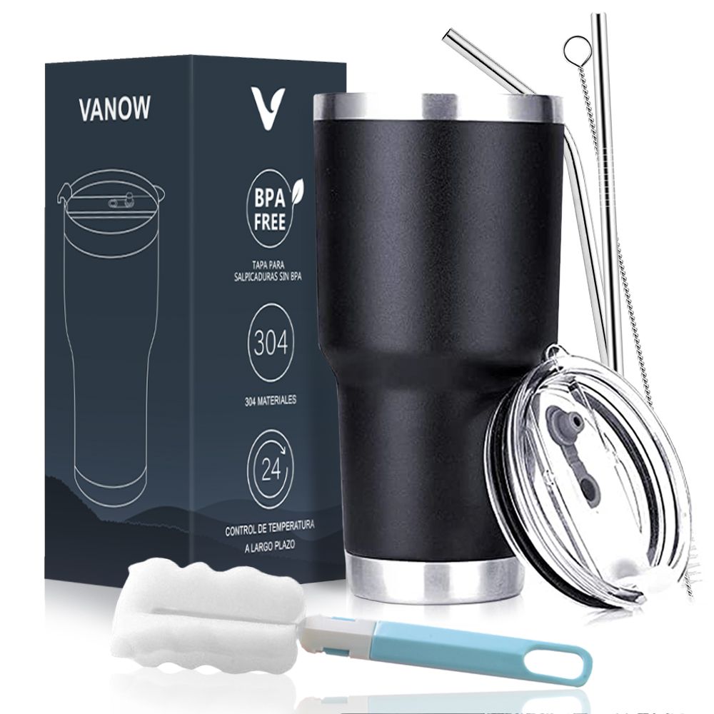 VANOW 850ml Travel Mug Stainless Steel Vacuum Insulated Travel Tumbler | Shop Today. Get it ...