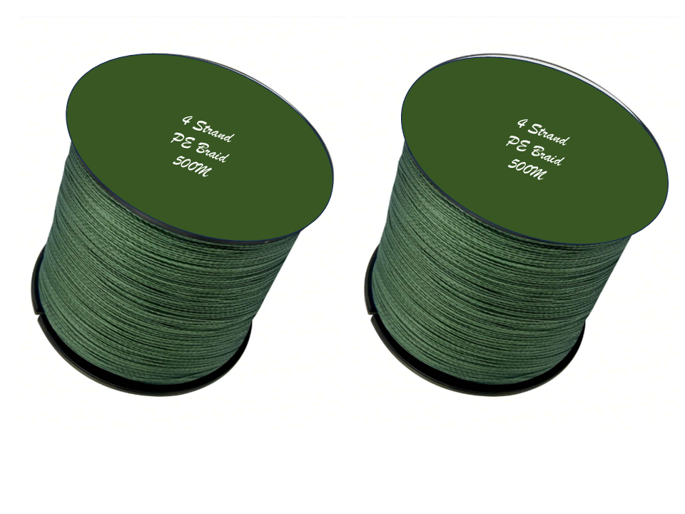 Braided Fishing Line 500m 40LB -2 Pack | Shop Today. Get it Tomorrow ...
