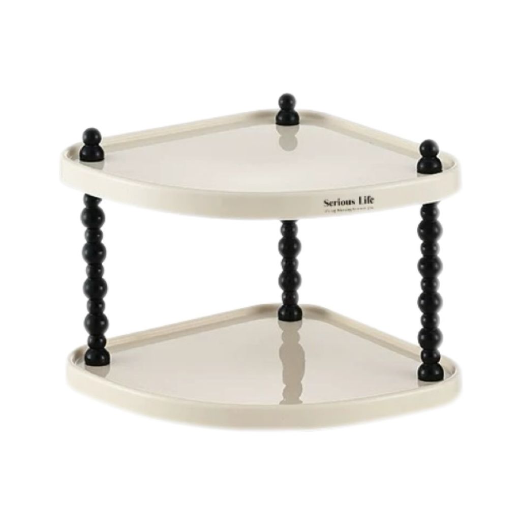 2 Tier Rack Corner Fit Stand Multifunctional Shelf | Shop Today. Get it ...