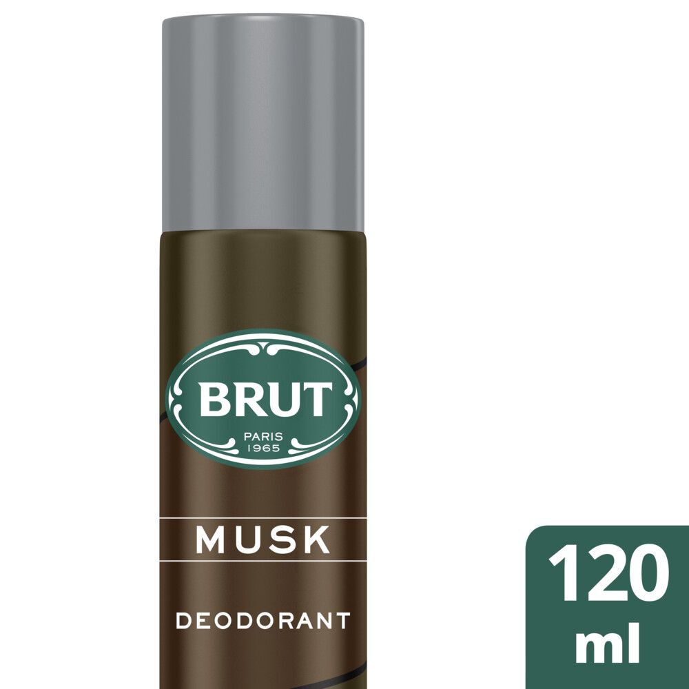 BRUT Musk Aerosol Deodorant Body Spray 120ml | Shop Today. Get it ...