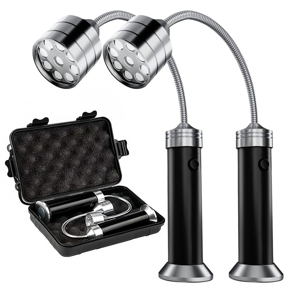 2pc LED Braai Lights LED Grill BBQ Light Grill BBQ Magnetic Base Lamp ...