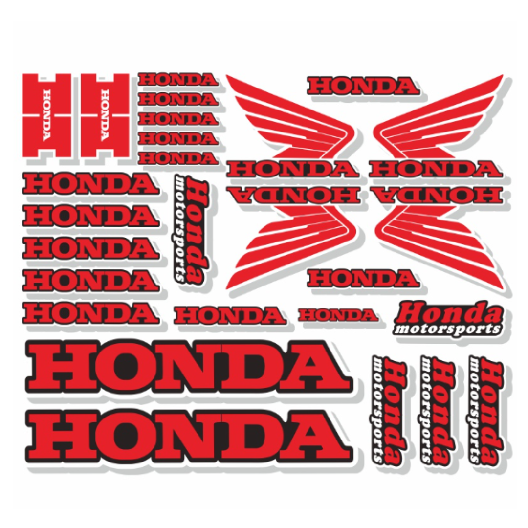 Custom Honda Sticker Sheet #1 | Shop Today. Get it Tomorrow! | takealot.com