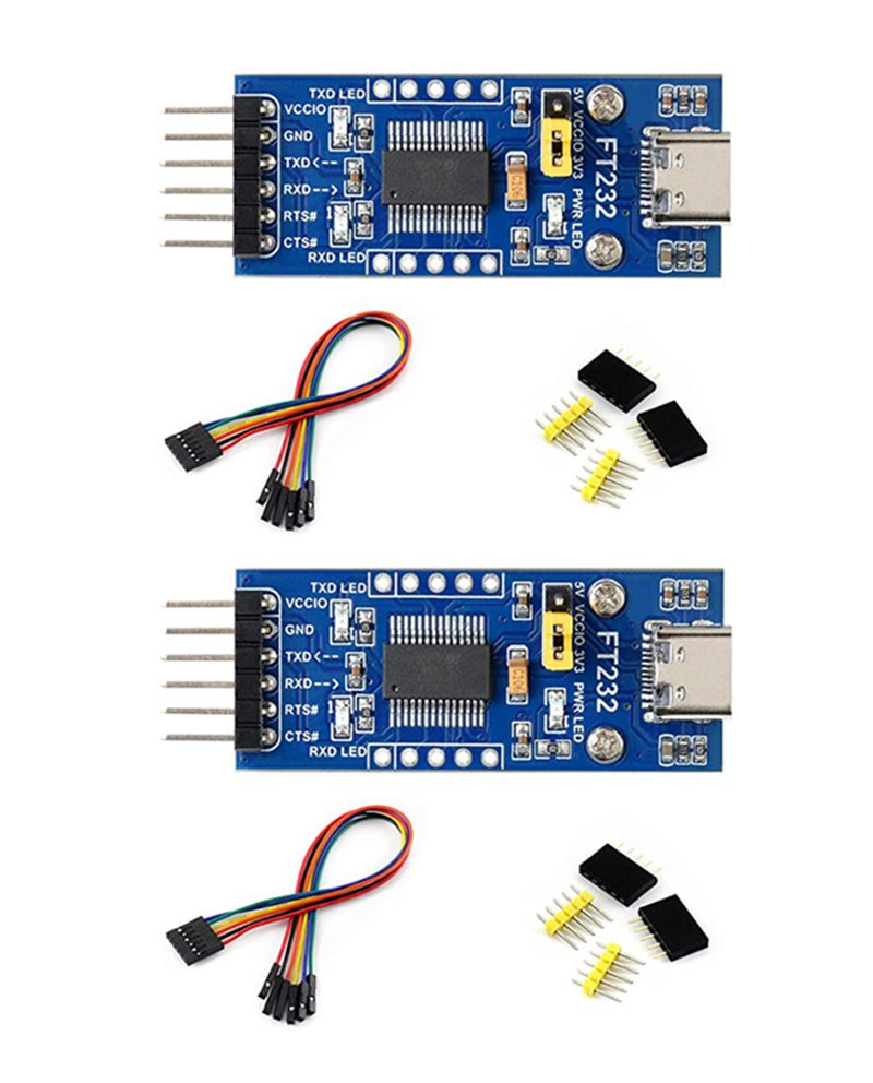 Robotico Waveshare FT232 Module with Cable - 2pc Bundle | Shop Today ...