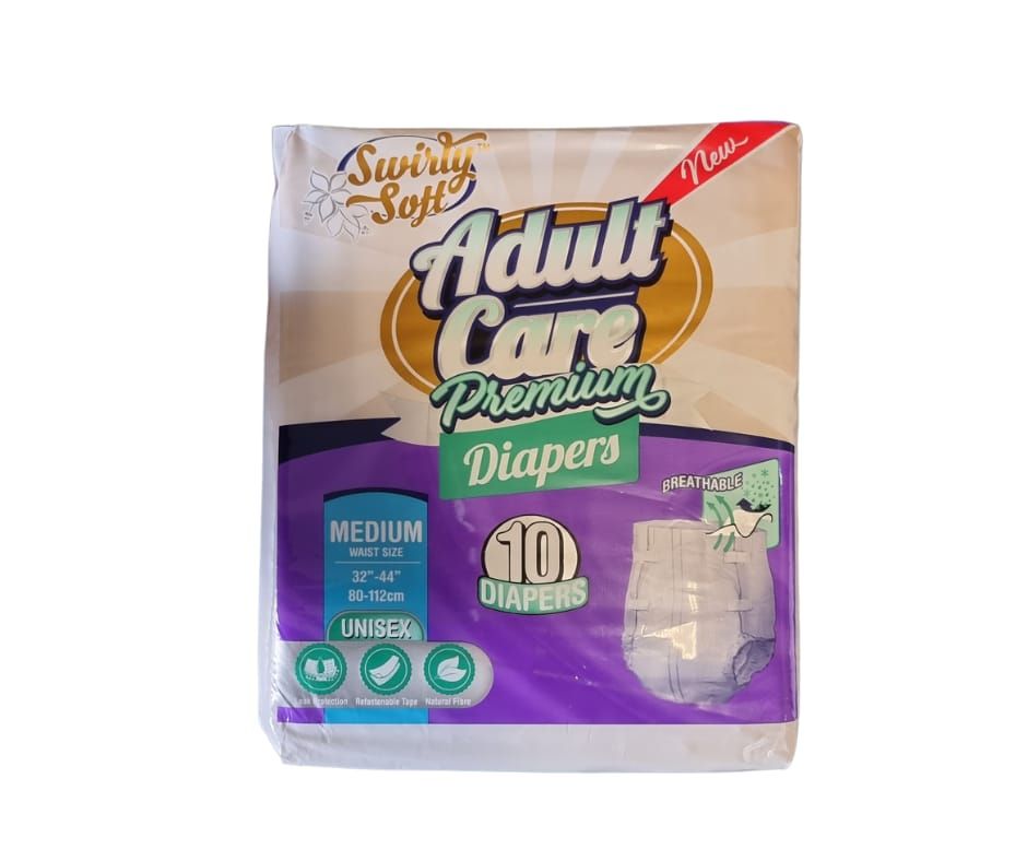 Premium Adult Care - Adult Diapers (10 Diapers) - Medium | Shop Today ...