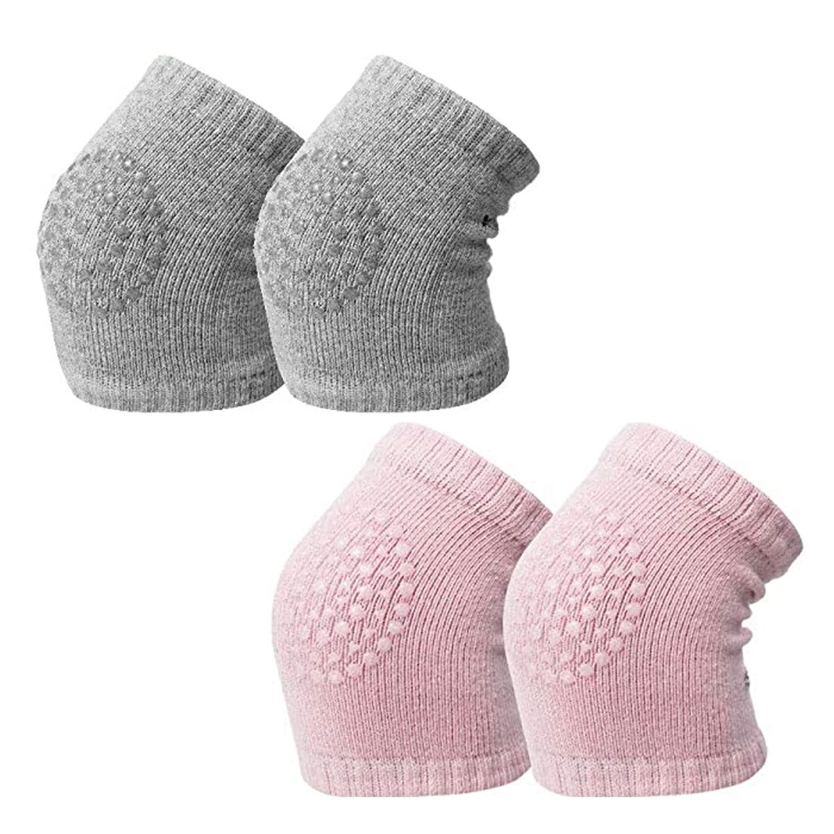Pink Grey 2 Pack Baby Girl Knee Pads | Shop Today. Get it Tomorrow ...