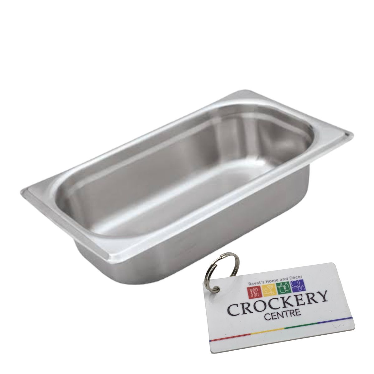 Stainless Steel Insert Quarter 65mm Catering Equipment + Keyring | Shop ...