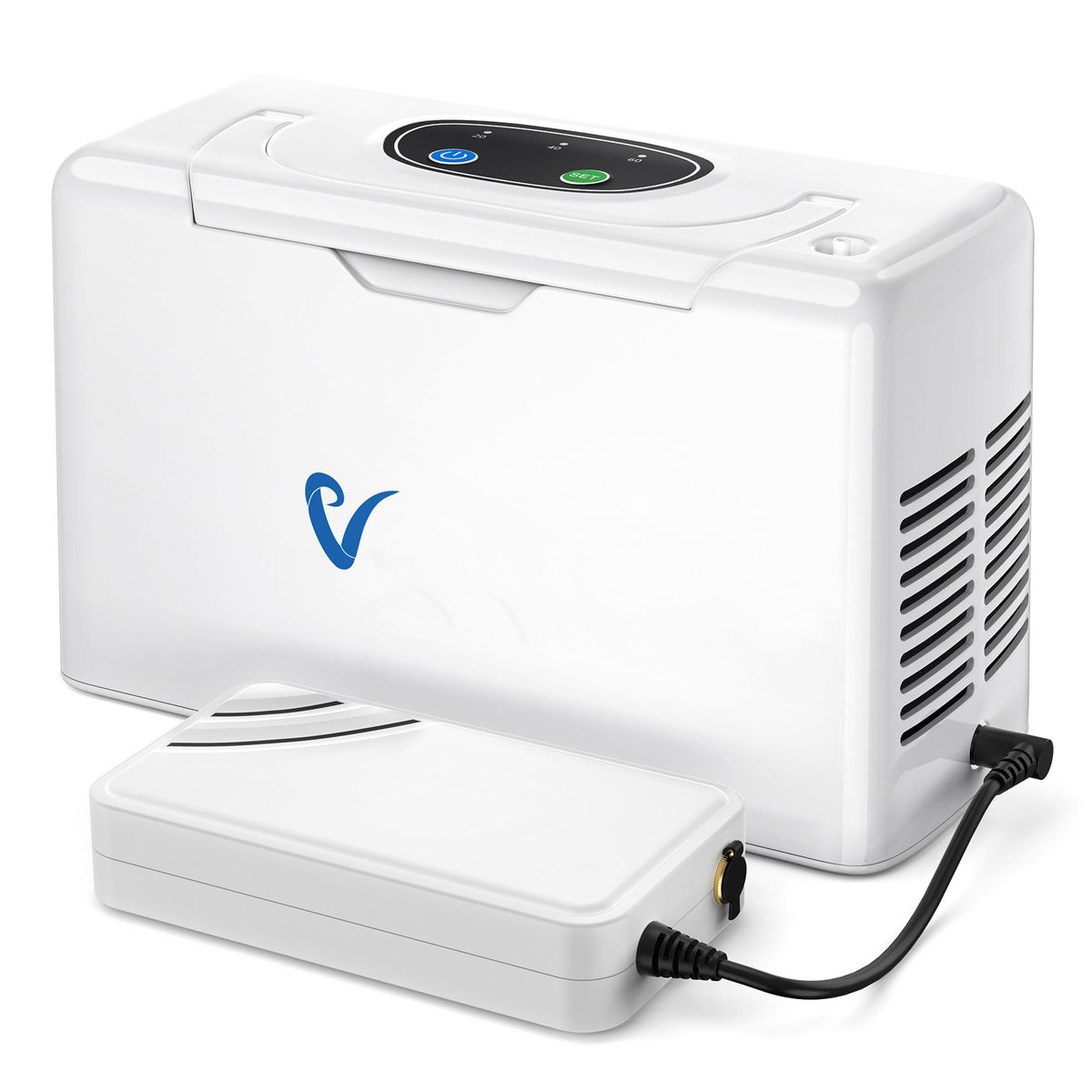 Portable Oxygen Concentrator,Oxygen Flow 2L/min,Concentration 32.5 2.5% ...