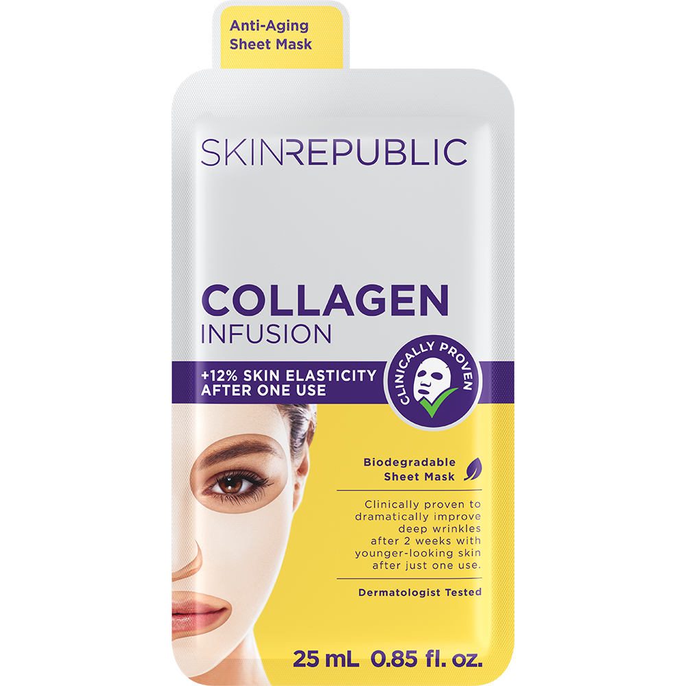 Skin Republic Collagen Infusion Face Mask Sheet | Shop Today. Get it ...