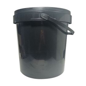 Heavy Duty Bucket with Lid & Handle - 25 Litre - Black | Shop Today ...