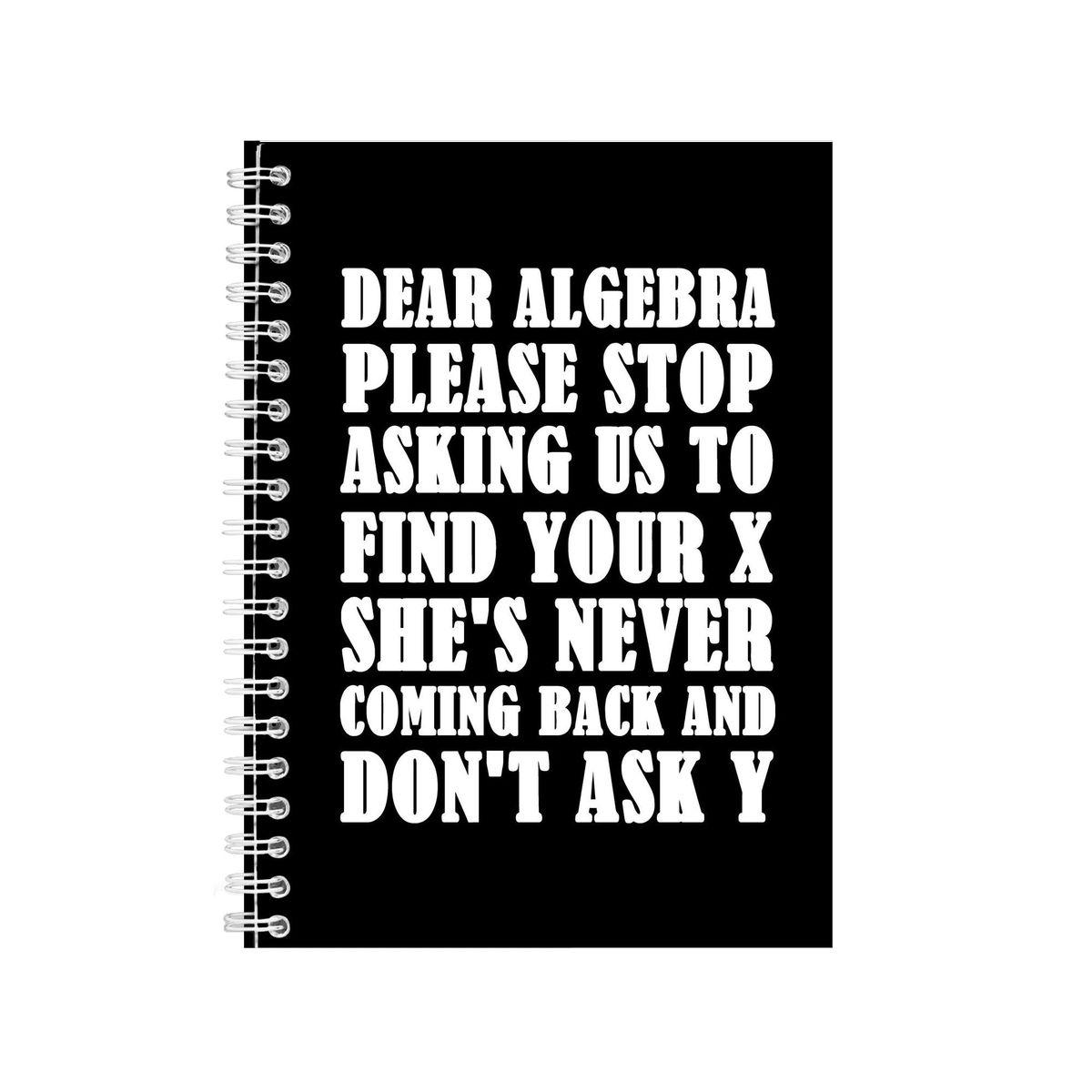 Funny Math Algebra Notebook Gift Idea Writing Book Notepad Pad 28 ...