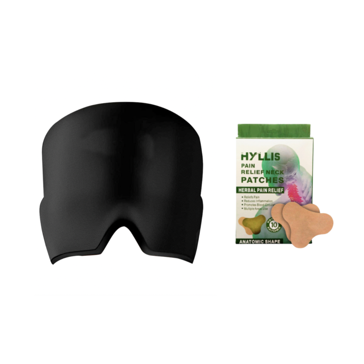 Cooling Gel Migraine Relief Cap + 10x Herbal Pain Relief Patches | Shop ...