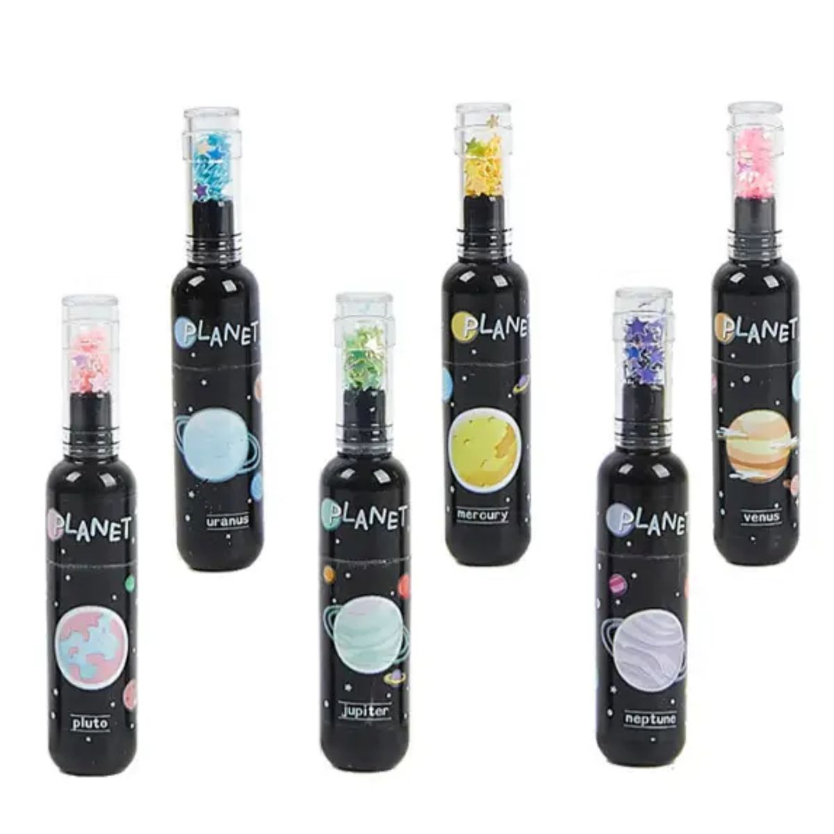 Mini Cosmic Galaxy Planets Highlighter Marker Stationery Study School ...