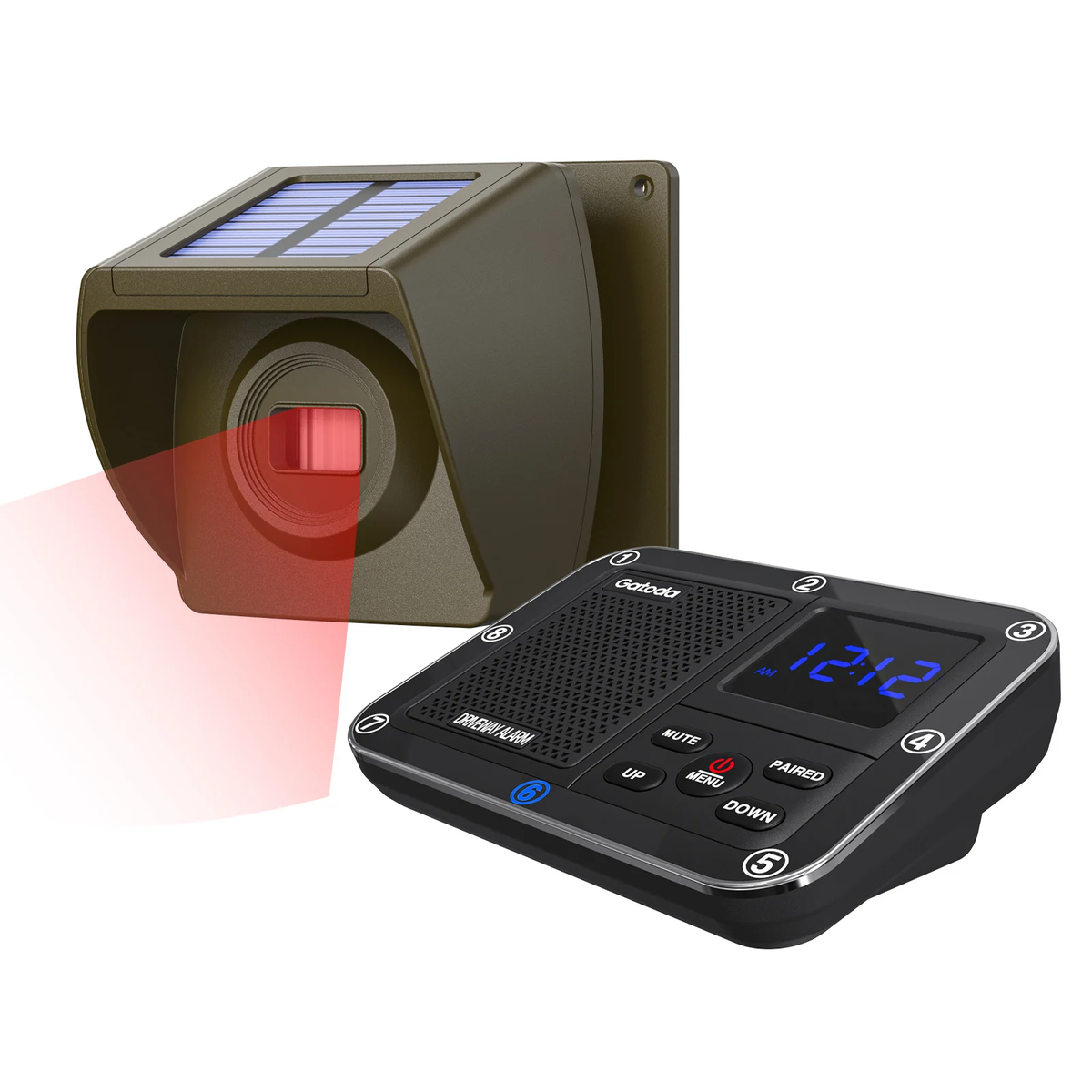 Waterproof Motion Sensor Long Range System,Wireless Outdoor Driveway ...