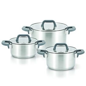 Bennett Read Supreme Cuisine 6 piece Stainless Steel Cookware Set ...