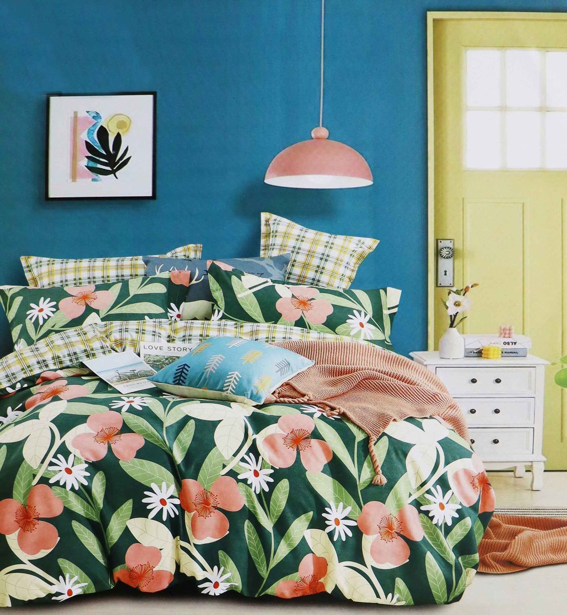 3 Pieces Three Quarter Duvet Cover Sets - GF1441 | Buy Online in South ...