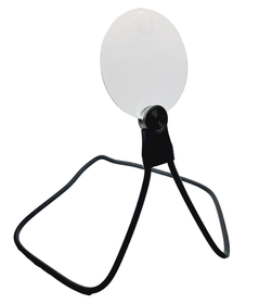 Magnifier_ Glass_ Hands Free (110mm diameter - 3X magnification) | Shop ...