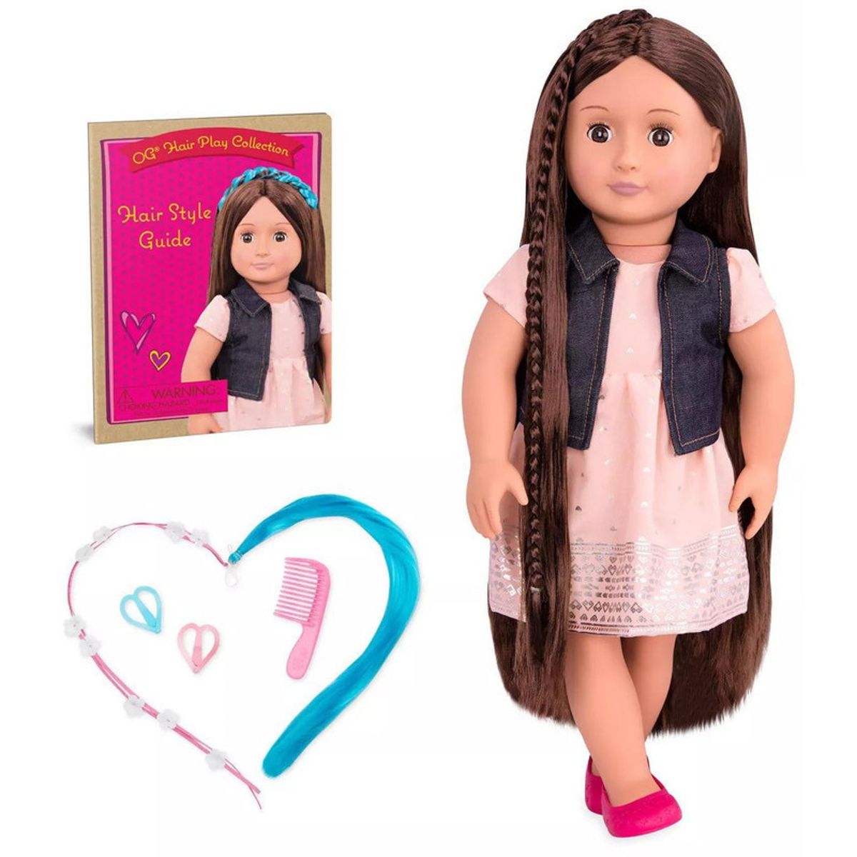 Our Generation Hairplay Doll Kaelyn 18 Inch Brunette | Shop Today. Get ...