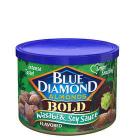 Blue Diamond Almonds Wasabi & Soy Sauce Flavored Snack Nuts (170g ...