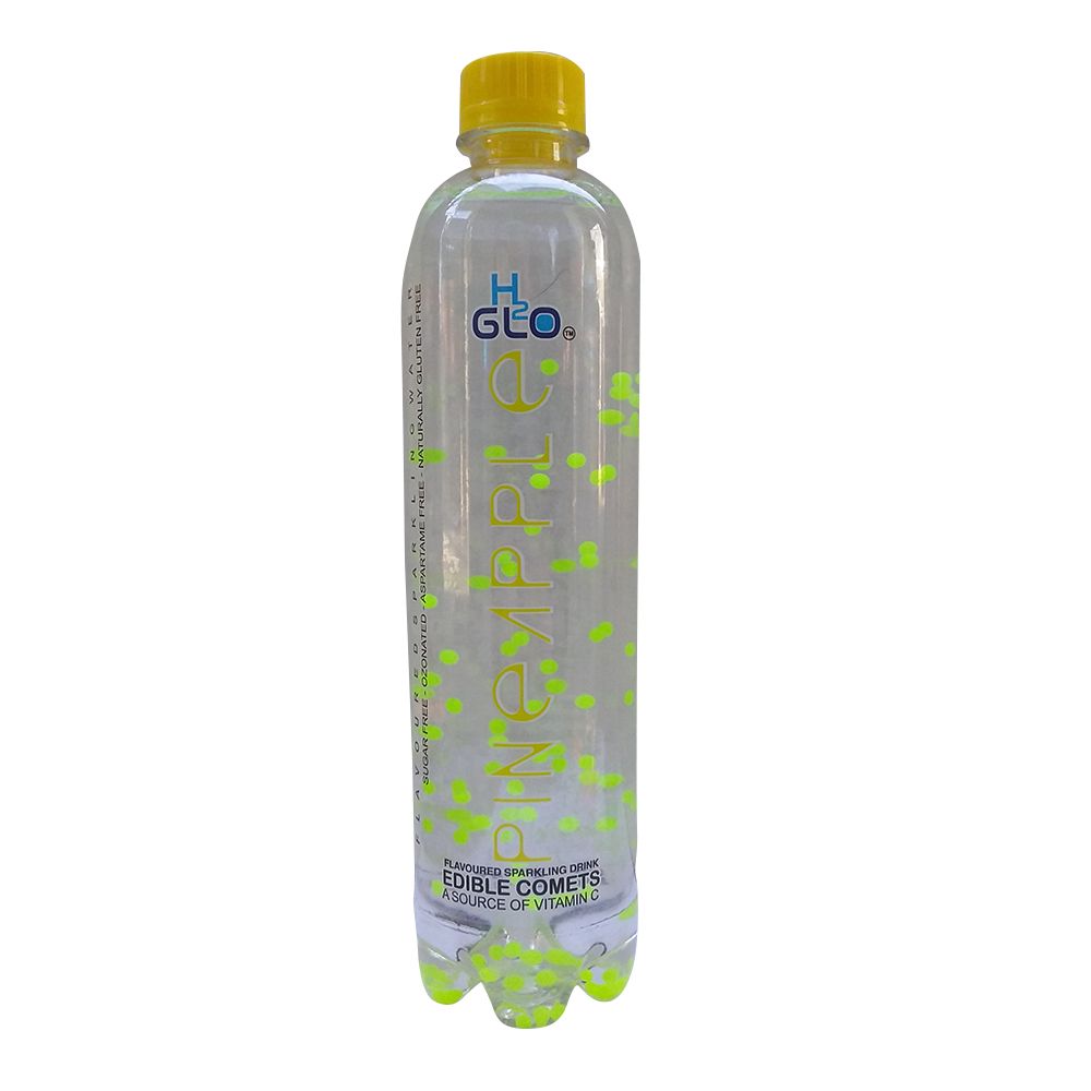 H2GLO - Sugar Free Flavoured Water -Pineapple - 6 x 500ml Plastic ...