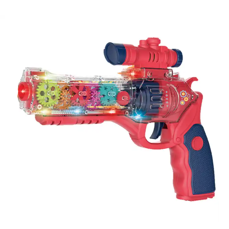 Battery-Operated Transparent Gear Toy Gun WJ-440 | Shop Today. Get it ...
