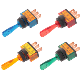 4x 12V DC 20A TOGGLE SWITCH CONTROL CAR BOAT DASH SPST ON/OFF | Shop ...