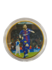 Lionel Messi Gold Plated Colourised Coin Messi Goal Celebration ...