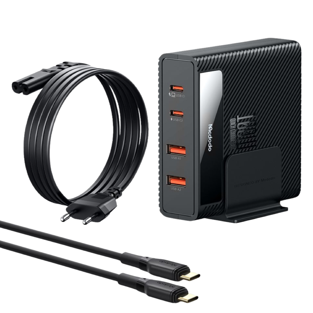4-in-1 Desktop (GaN) USB Charger Module, 100W USB Charging Station ...